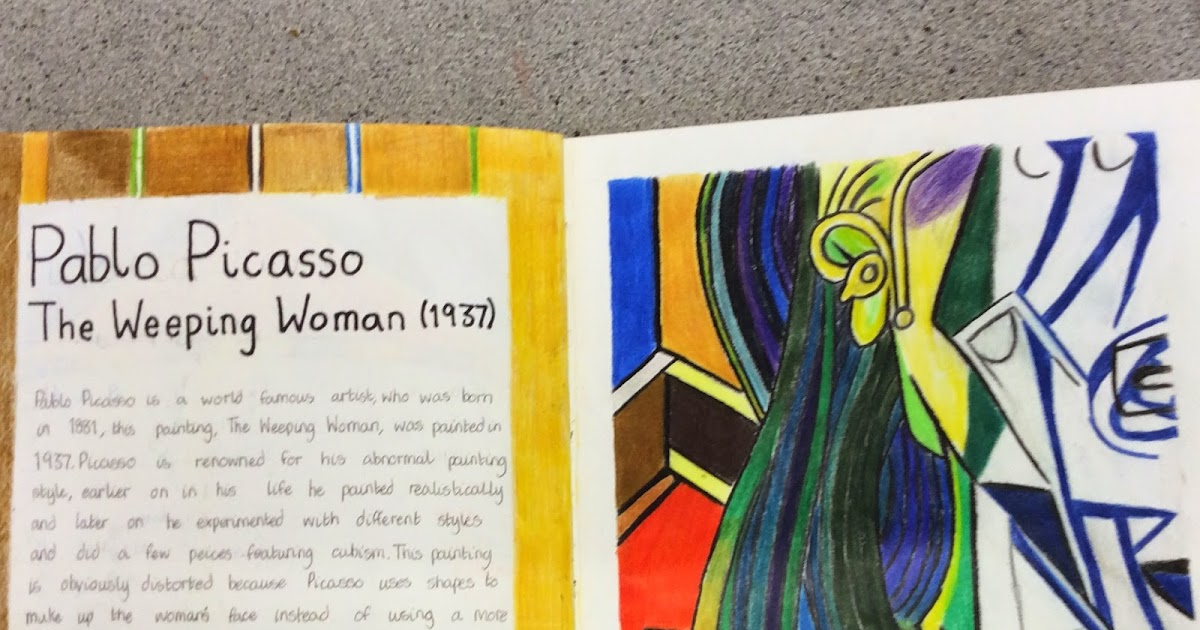 Art - Year 10 Blog: Examples of artist study pages